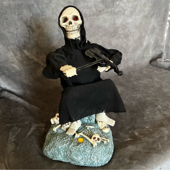 Gemmy | Other | Grim Reaper Playing Violin Gemmy | Poshmark